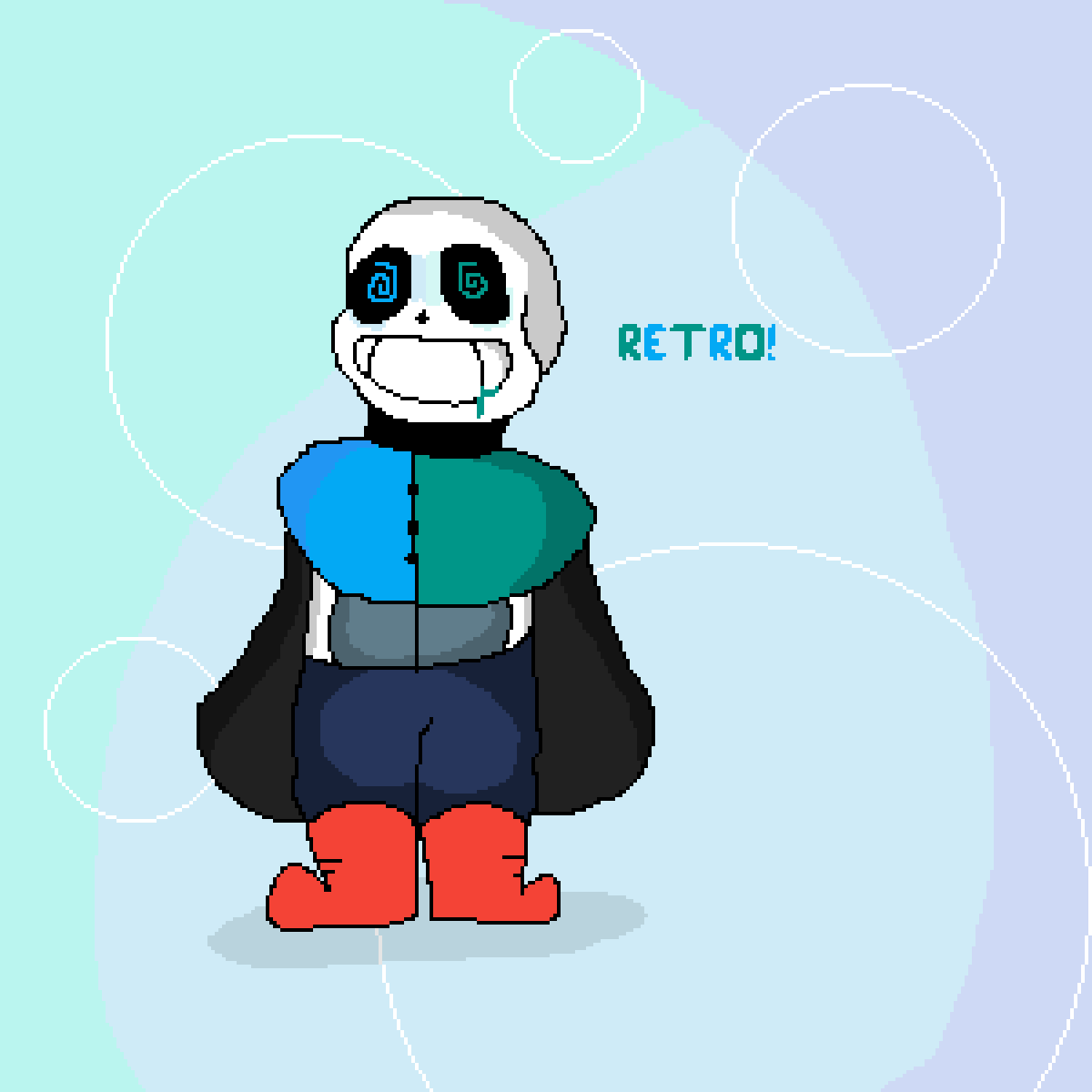 Pixilart - Retro sans by Ur-buddy-Nova
