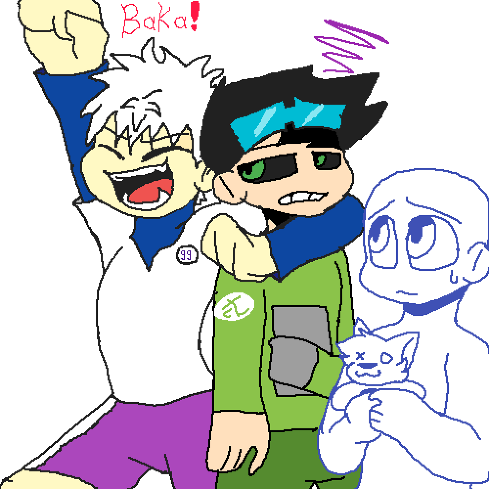 Editing Killua Zoldyck - Free online pixel art drawing tool - Pixilart