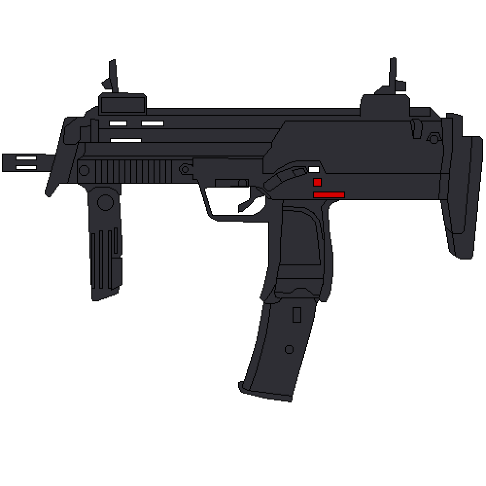 Pixilart - MP7 by UMessedUp