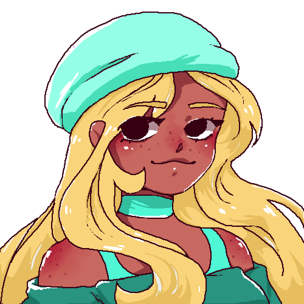 Pixilart - If cyan was a person by Dv61xOMKnAU83Wz
