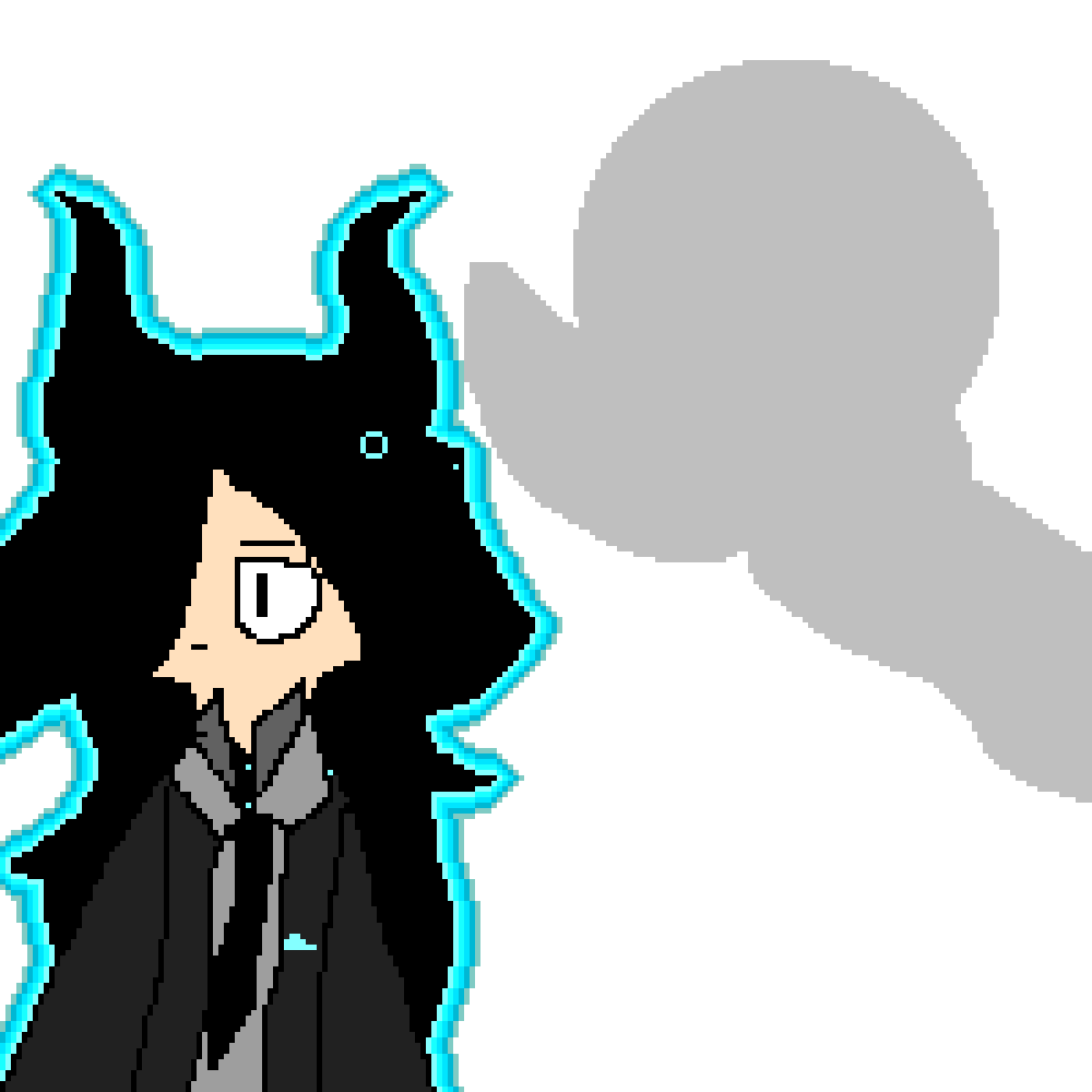 Pixilart - i did the shabow by Devily-Draws