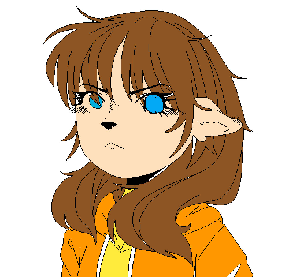 Pixilart - human fox by nanaxnana