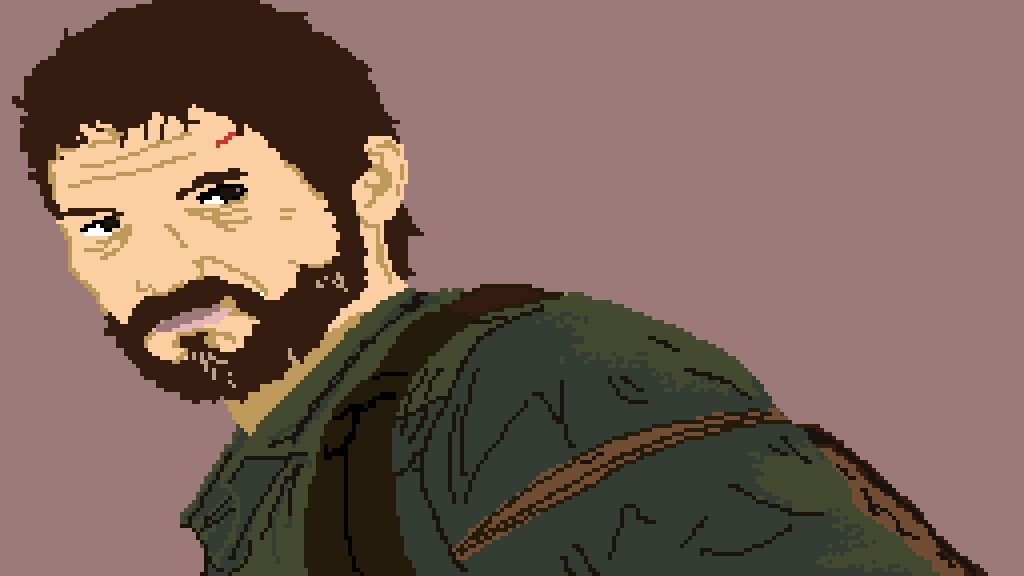 Pixilart - pixel joel by Marleu