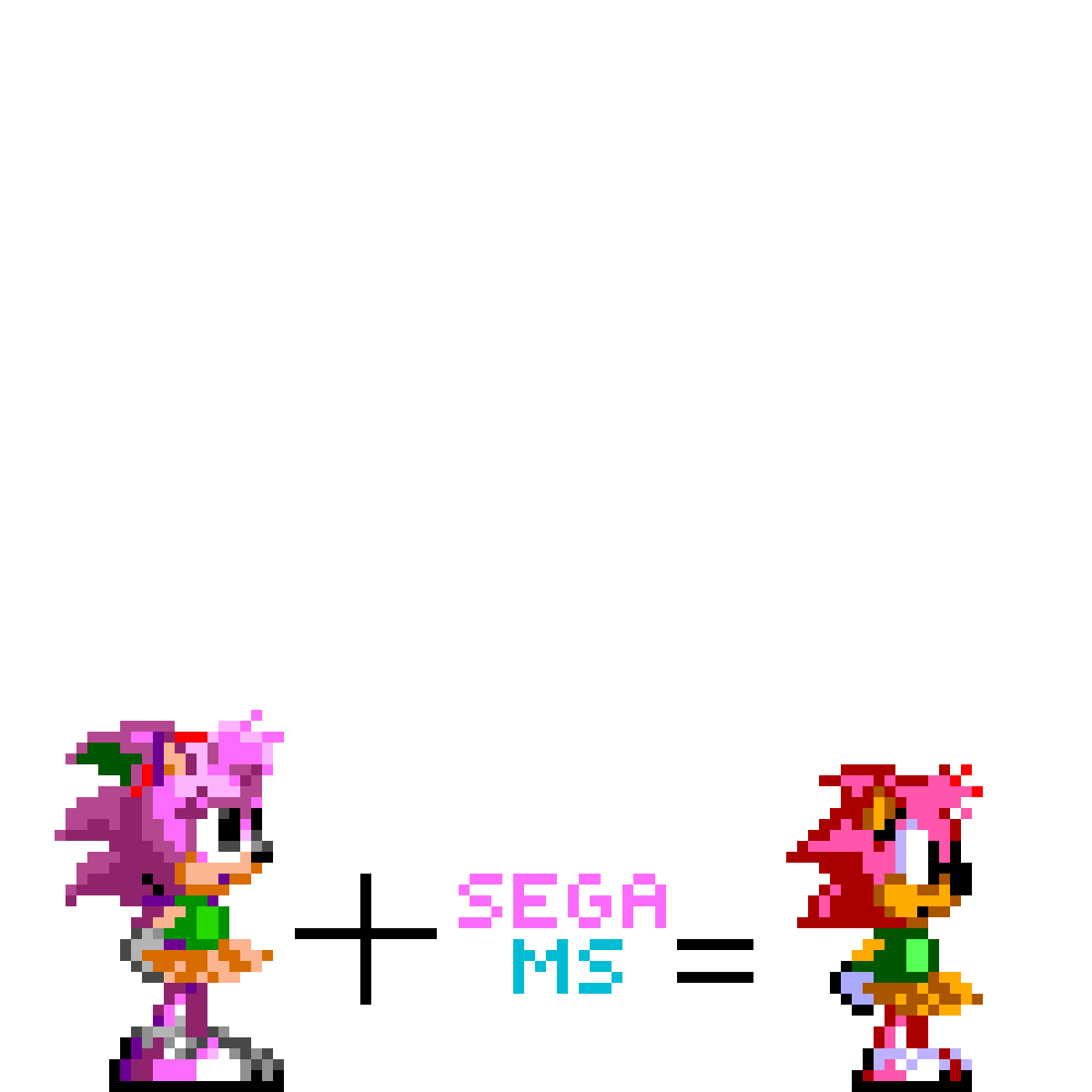Pixilart - amy ms style by PixilStudios12