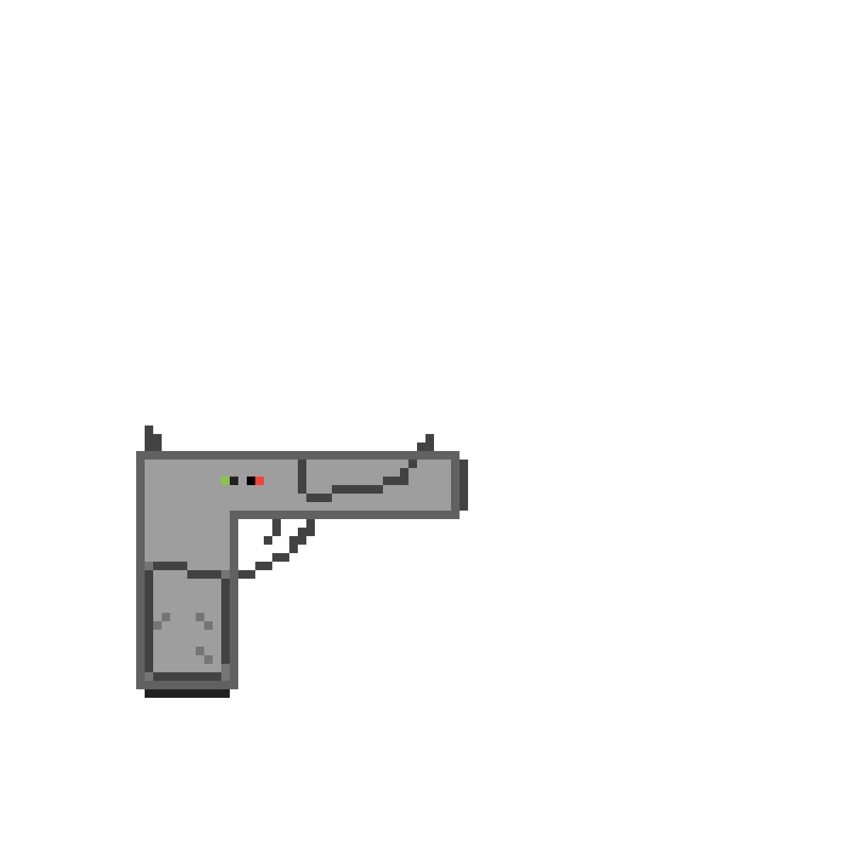 Pixilart - GUN by pixillover116