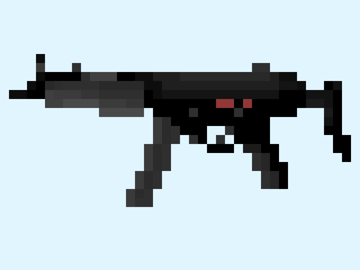 Pixilart - MP5A3 by Helldog38