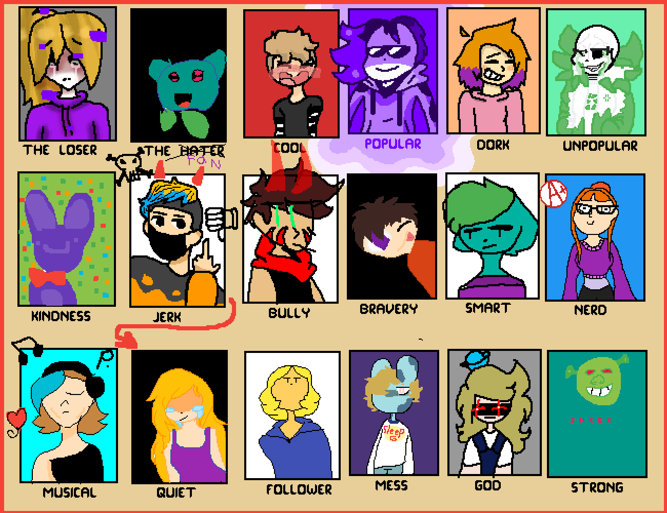 Editing idk - Free online pixel art drawing tool - Pixilart