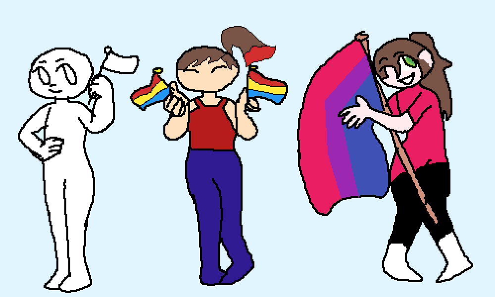 Editing flags - Free online pixel art drawing tool - Pixilart