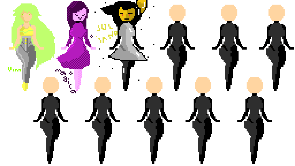 Pixilart - fashion collab by julaino