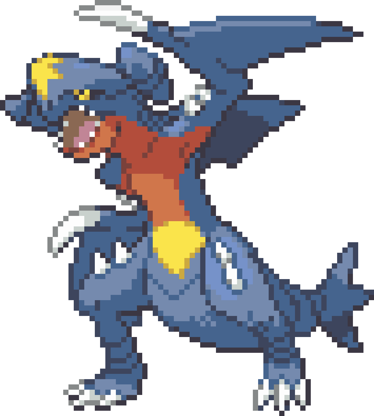 Pixilart - Garchomp by Bonmv317