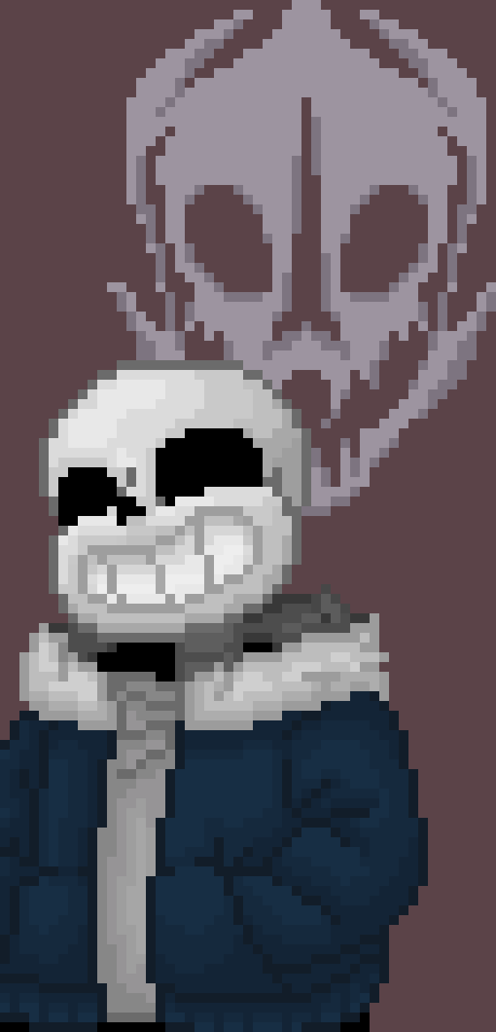 Pixilart - Sans: genocide run by KatieRunaway