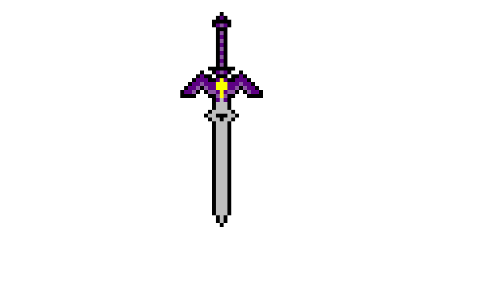 Pixilart - Master sword by Dod1234