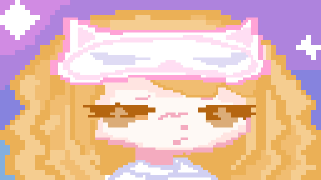 Editing Sleepy Asuna - Free online pixel art drawing tool - Pixilart