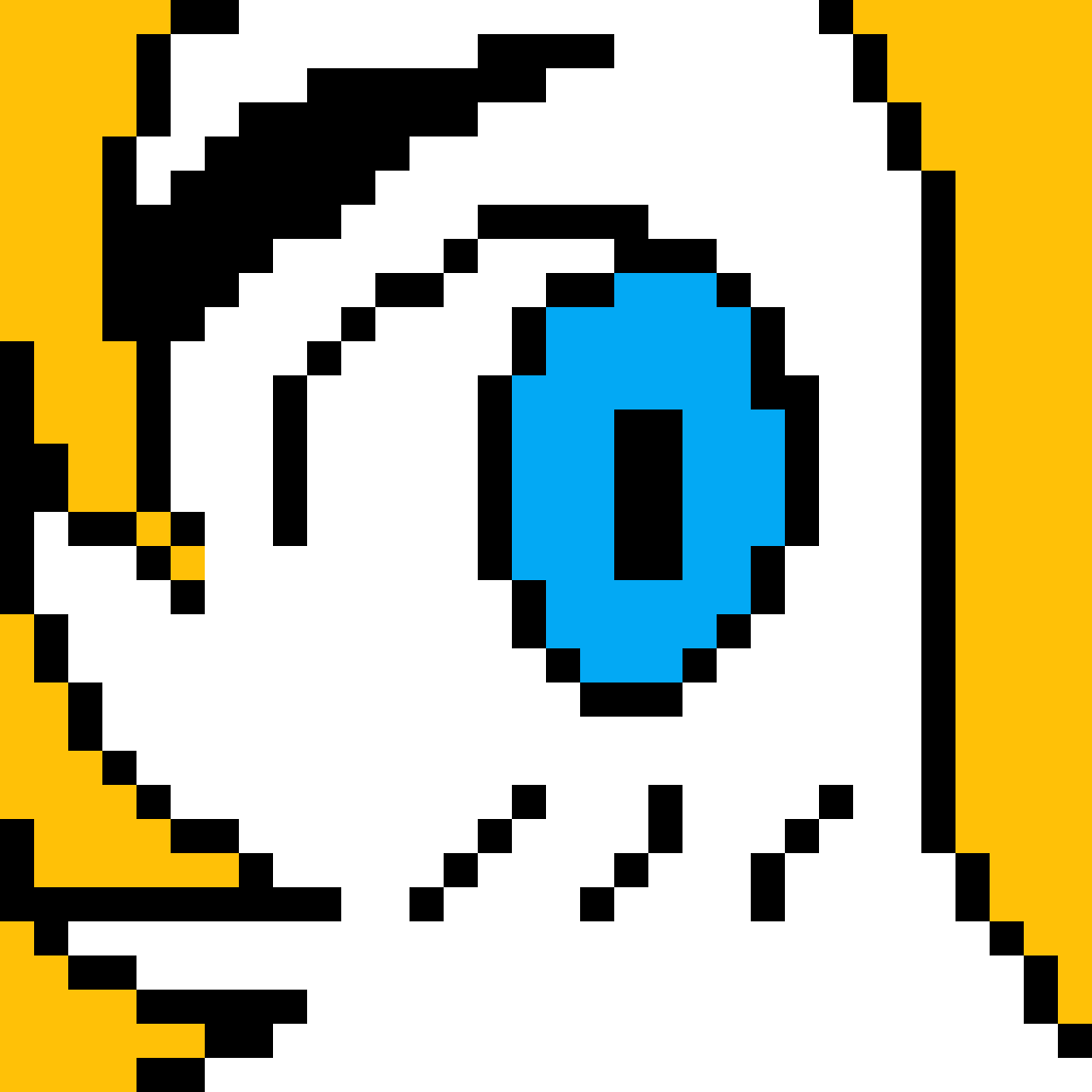 Pixilart - Simple Pixel Eye by step2mii