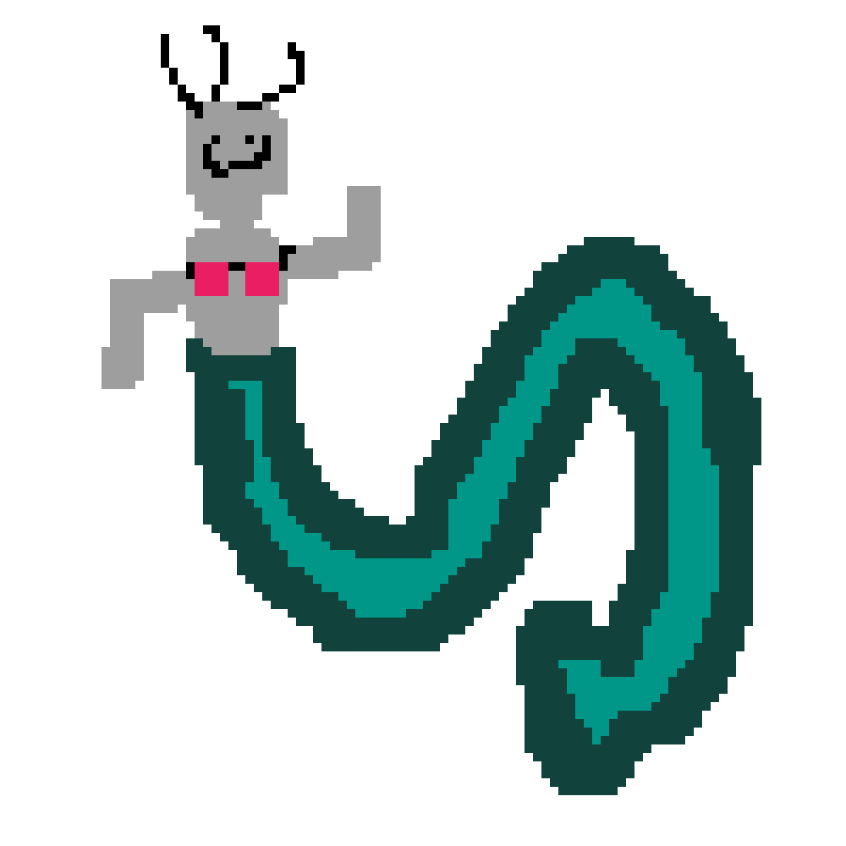 Pixilart - ugly mermaid by Sunnydogs