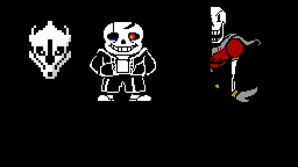 Editing sans fight v2 - Free online pixel art drawing tool - Pixilart