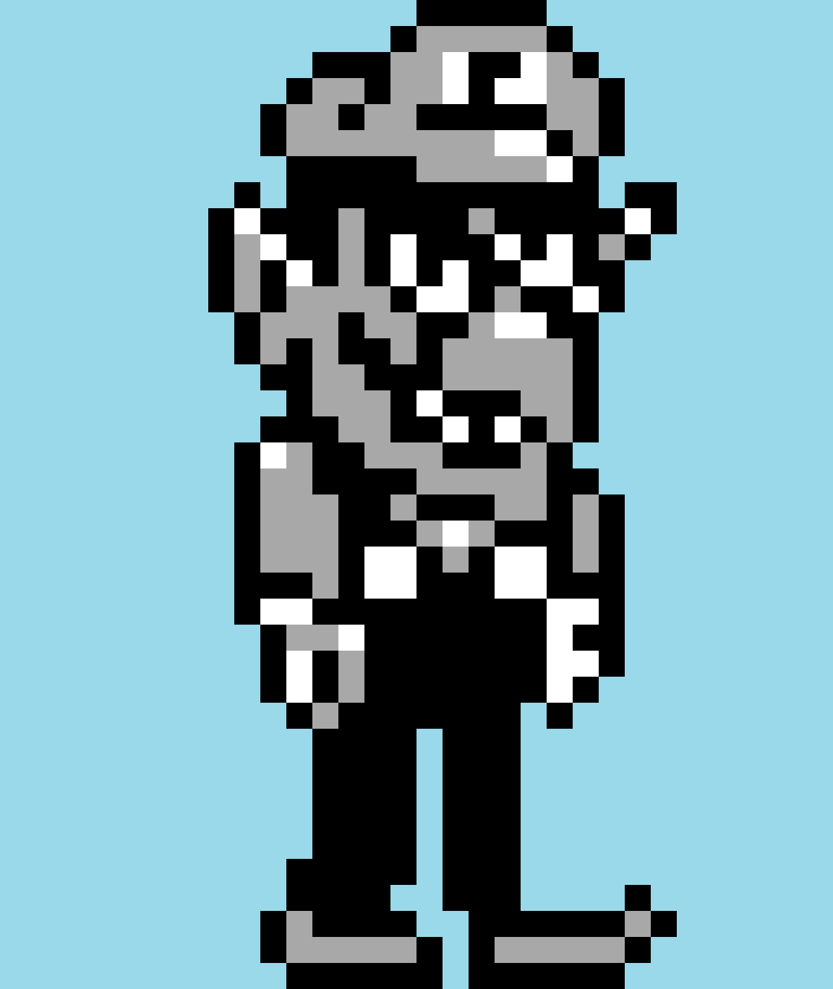 Pixilart - Waluigi by Nintendo-Fan