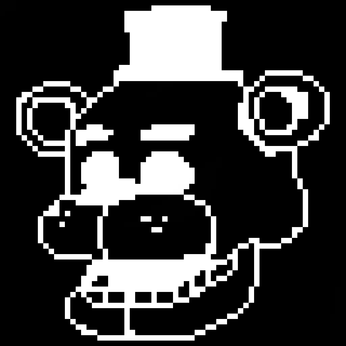 Pixilart - Freddy Head invert by the-owner-of-ar