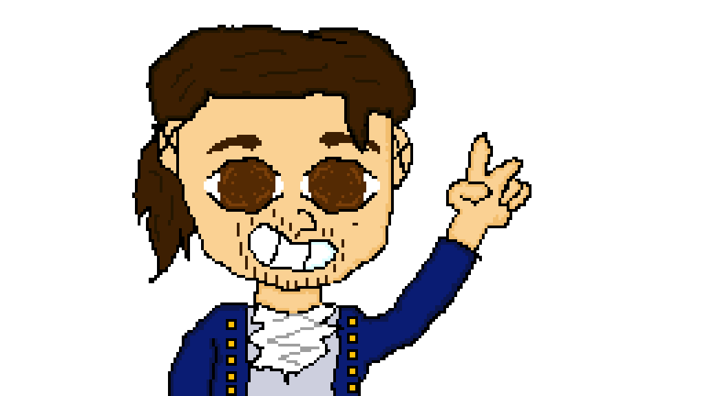 Pixilart - Alexander Hamilton by KatieMyLady80