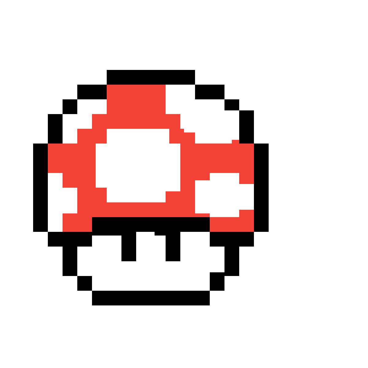 Editing Super Mario Mushroom - Free online pixel art drawing tool ...