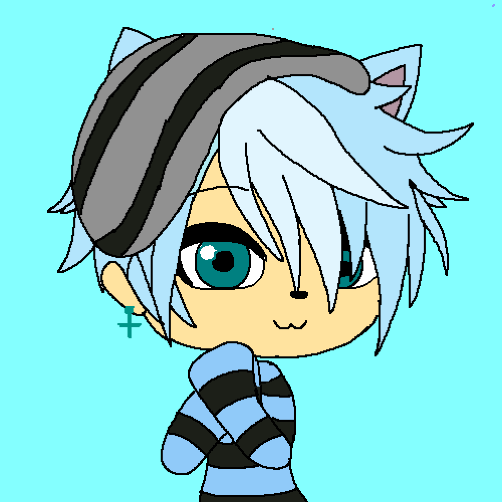 Editing gacha life - Free online pixel art drawing tool - Pixilart