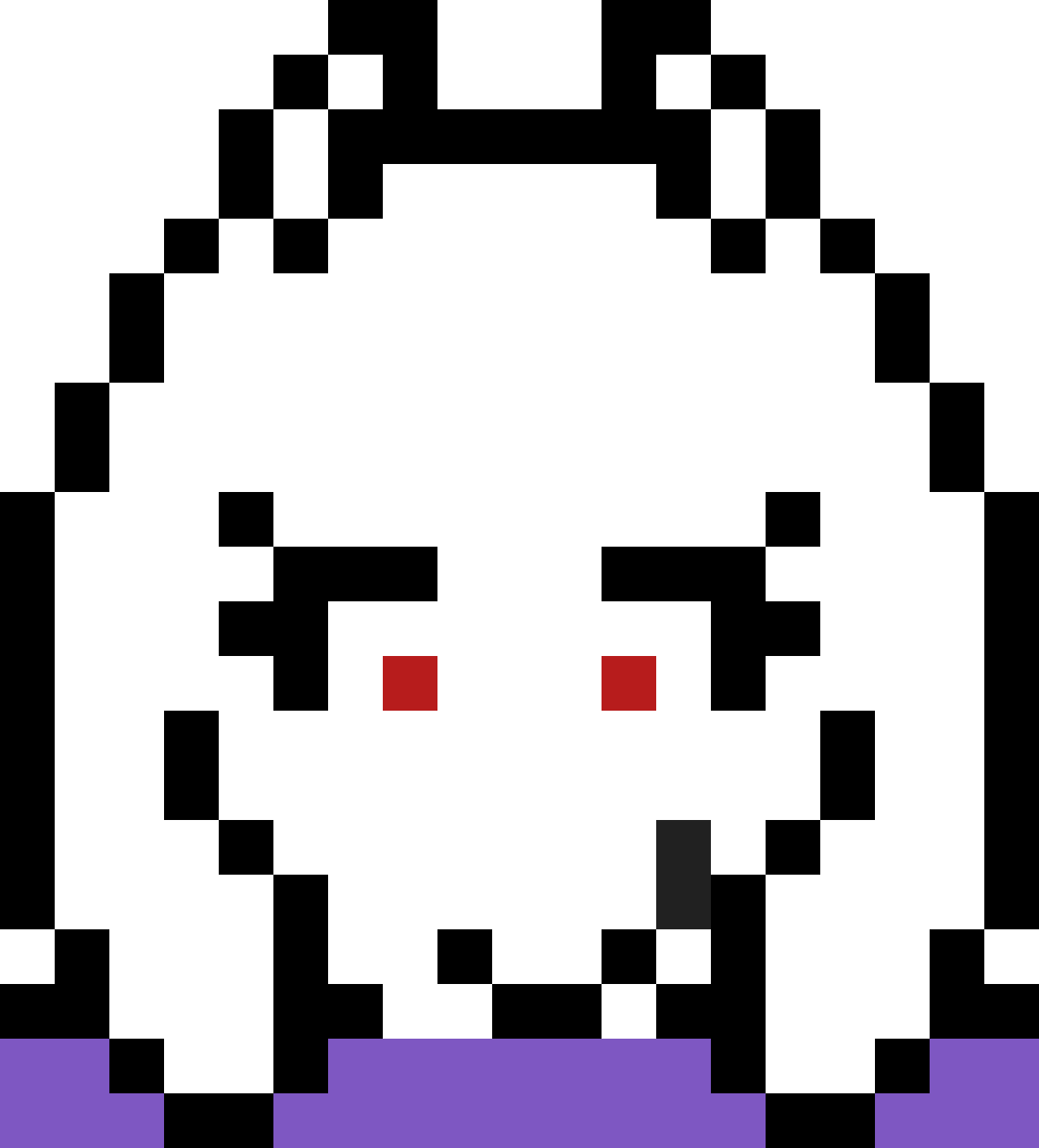 Pixilart - Angry Toriel face by VampireGodSans