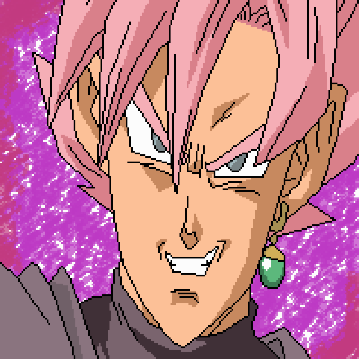 Pixilart - Goku Black (Shading 1) by Rezok