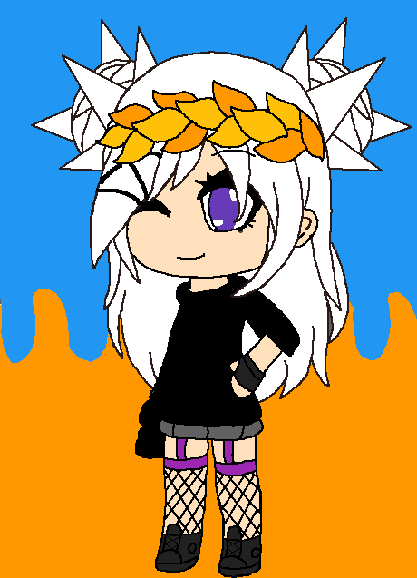 Editing Gacha life - Free online pixel art drawing tool - Pixilart