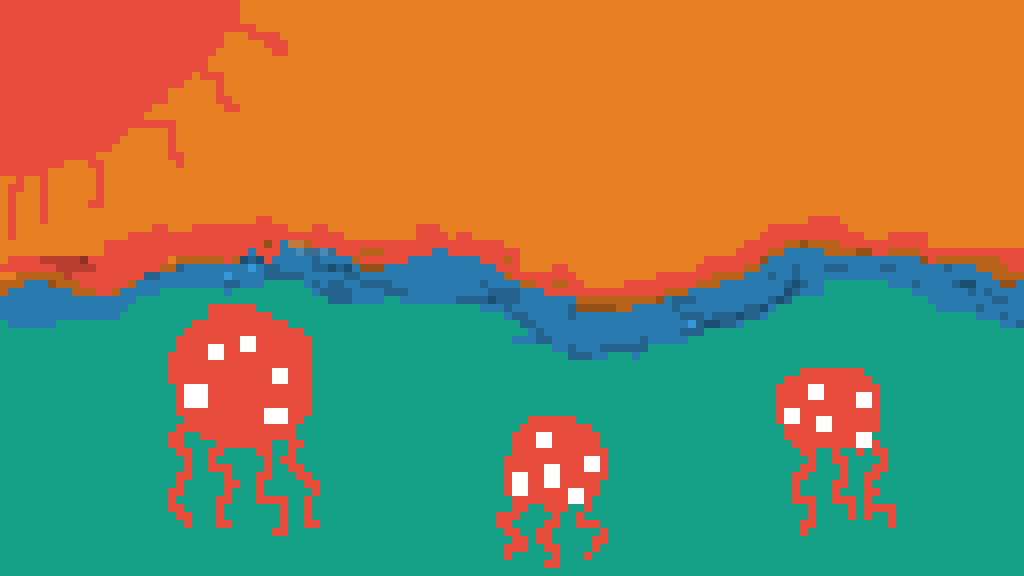 Editing Under the sea - Free online pixel art drawing tool - Pixilart