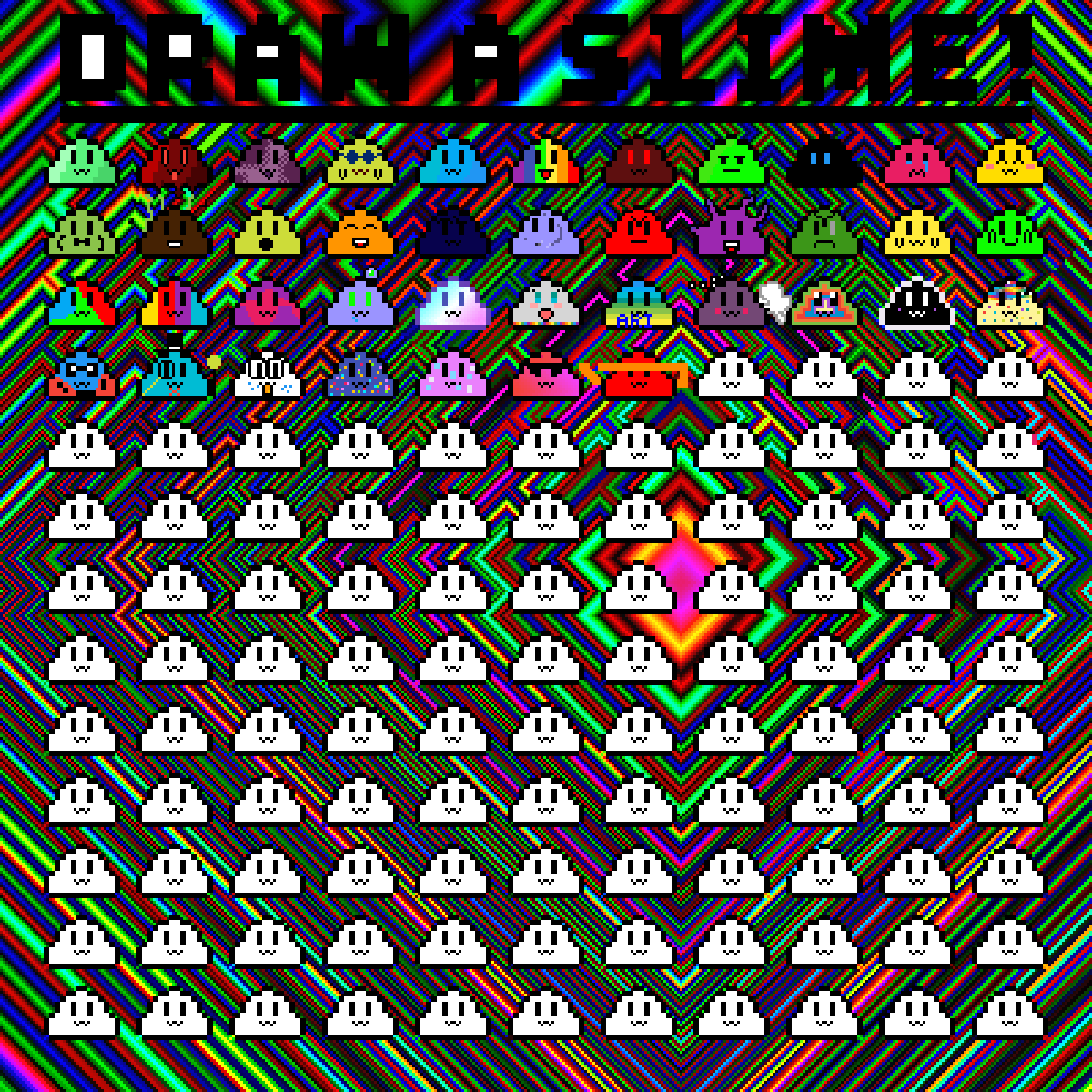 Editing Draw a dank slime! - Free online pixel art drawing tool - Pixilart