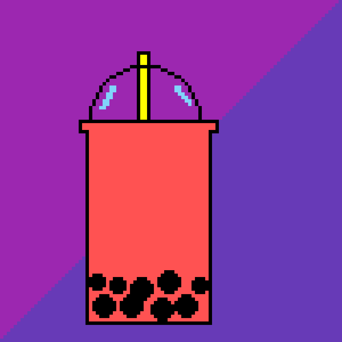 Pixilart - Boba Tea by pattern