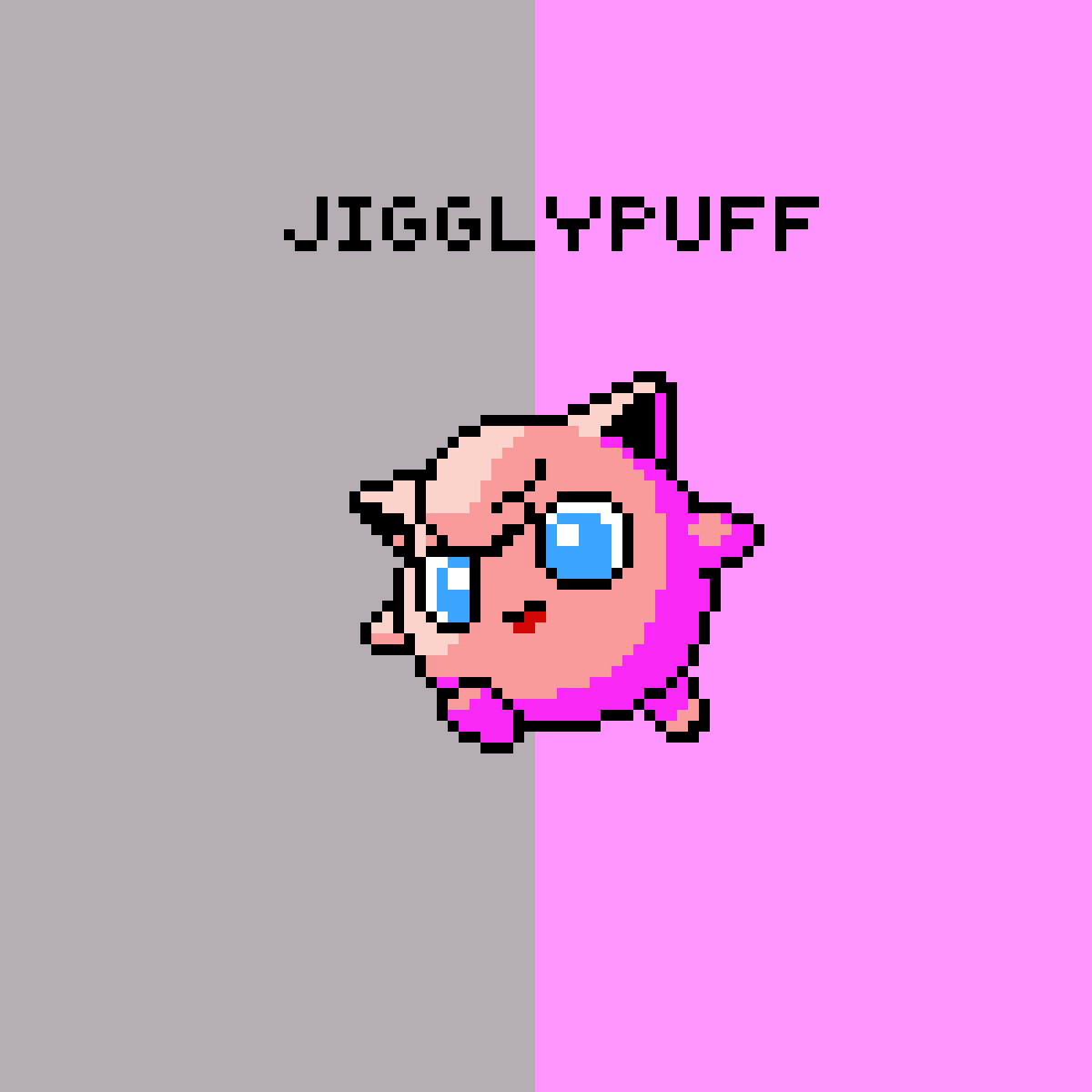 Pixilart - Jigglypuff by Algernon109