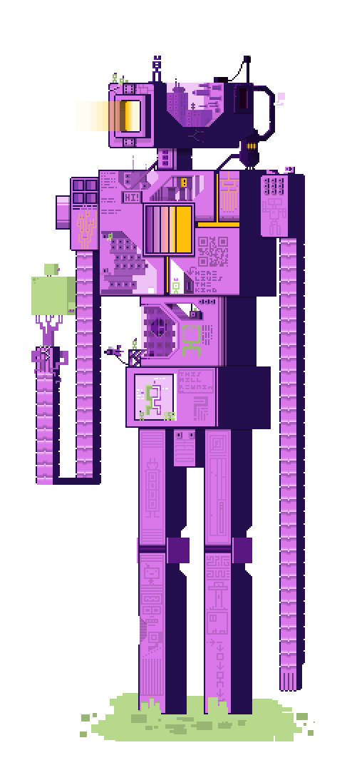 Pixilart - The Purple Titan by Alpha6