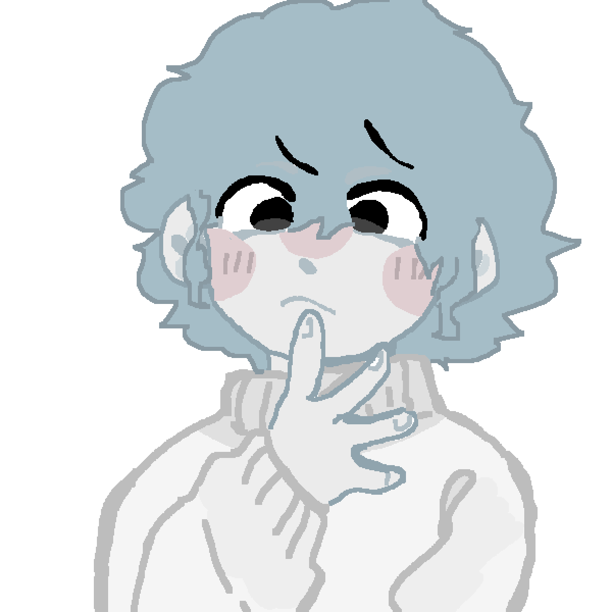 Pixilart - hmmm by EvedeeGames