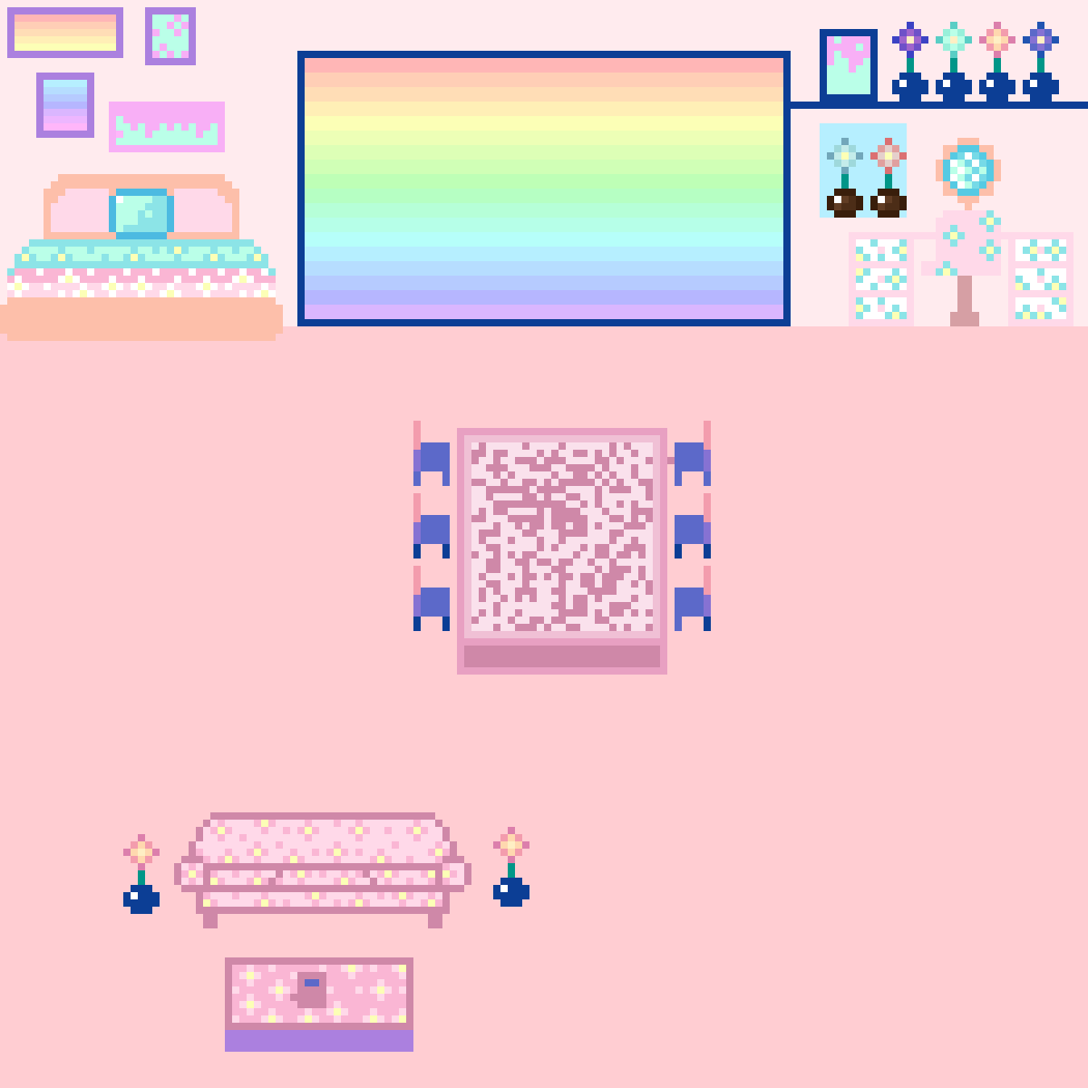 Pixilart - Pink house by Puffpuff2010