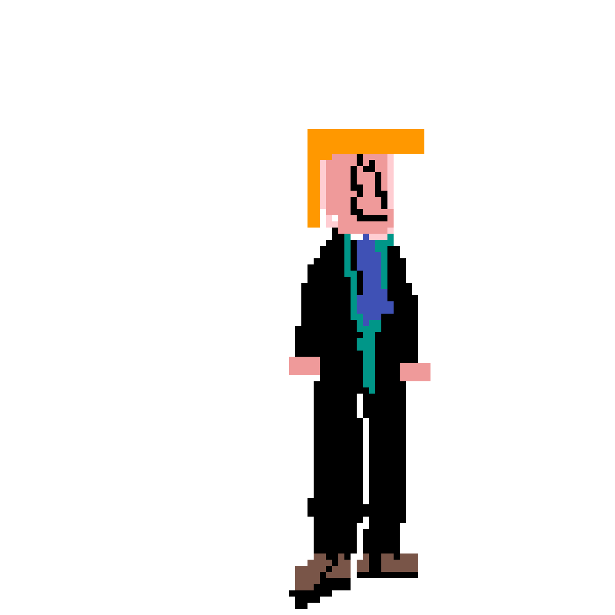 Editing Donald Trump {Pixel Art} - Free online pixel art drawing tool ...