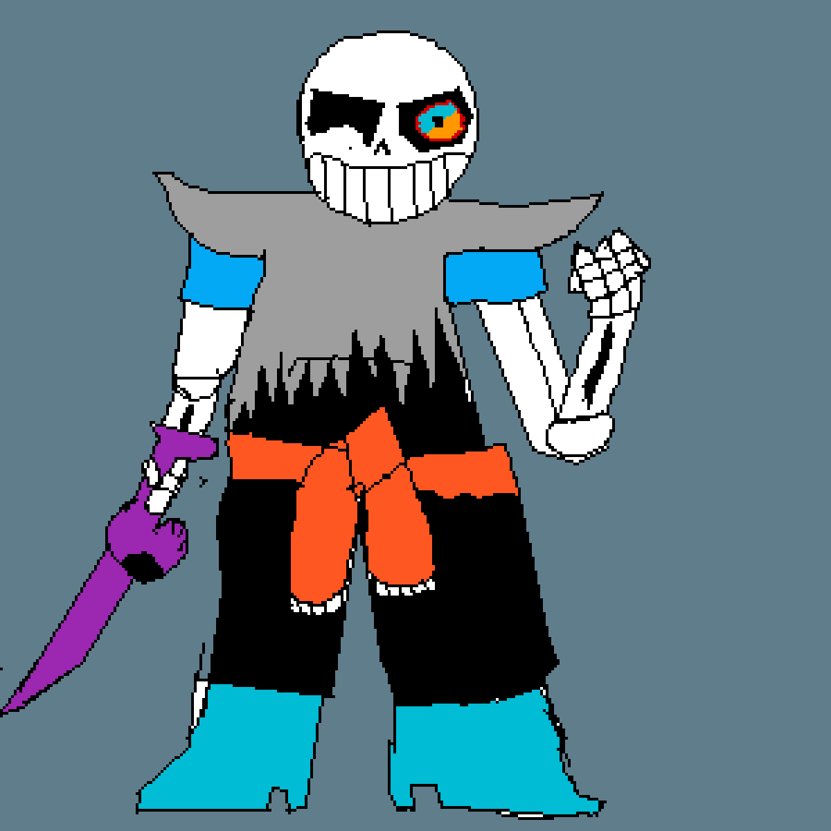 Pixilart - DUSTTRUST PHASE 2 by Idrawundertale