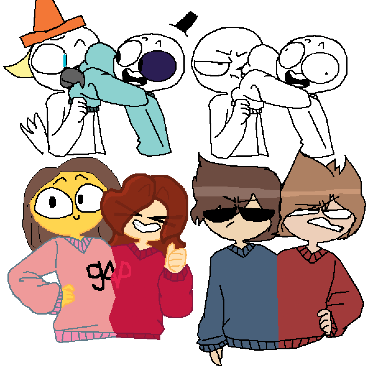 Pixilart - new oc collab by B-E-E-P