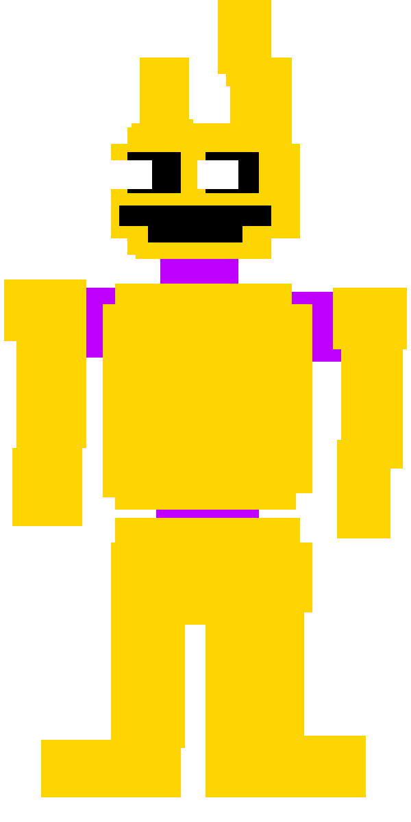 Pixilart - fnaf 3 springtrap sprite by IronMan1231