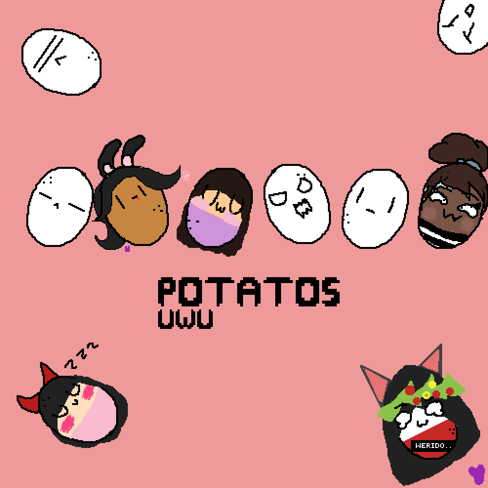Pixilart - smol potato 3 UwU by Rosescarlon12