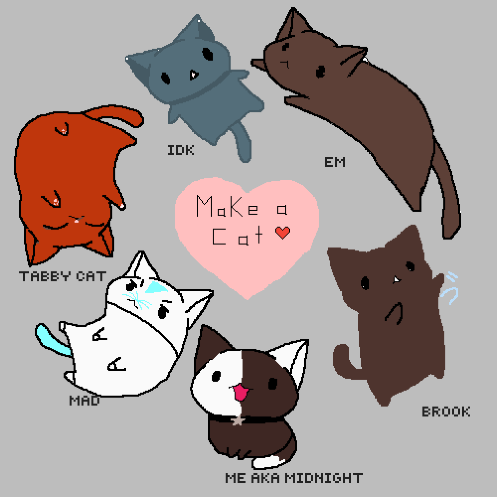 Cat Fans by MidnightWolfDec - Pixilart