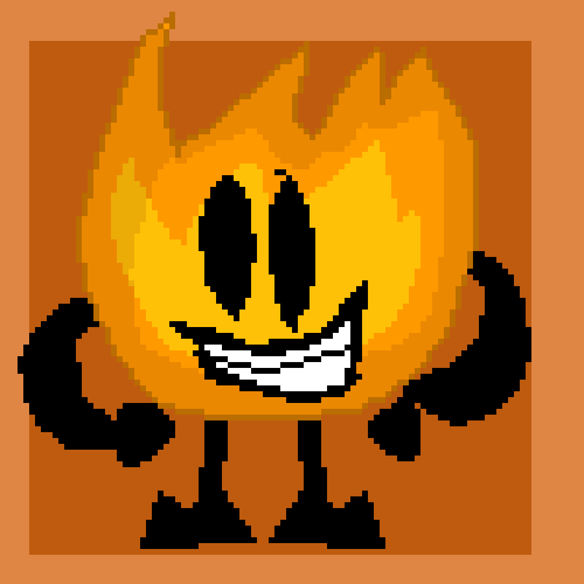 Pixilart - Firey PFP F2U by HONEYOATZ
