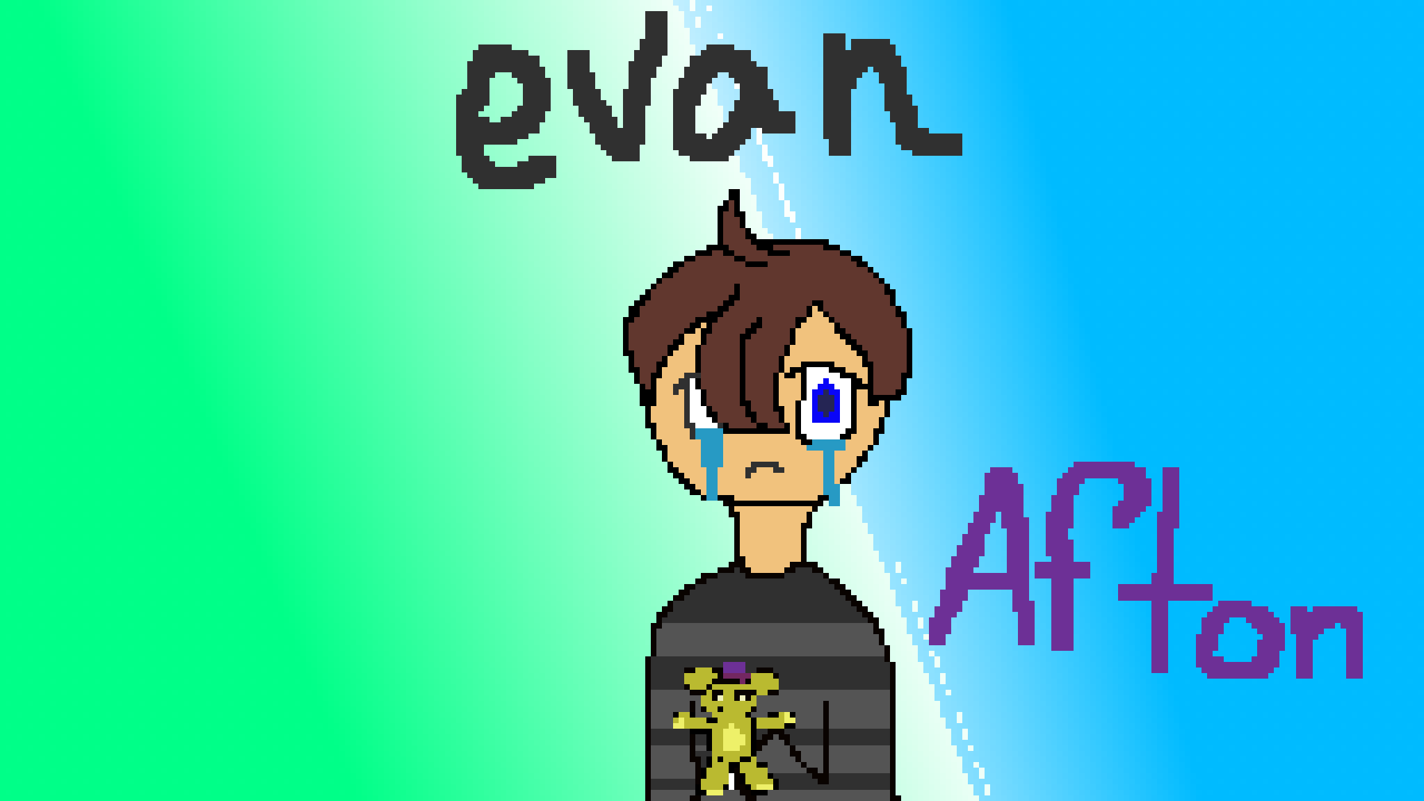 Pixilart - Evan Afton Crying Child by TheCosplayer