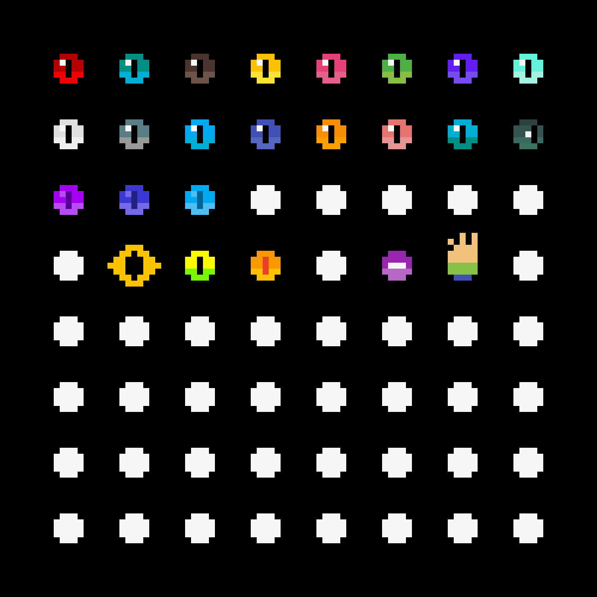 Editing Eyes - Free online pixel art drawing tool - Pixilart