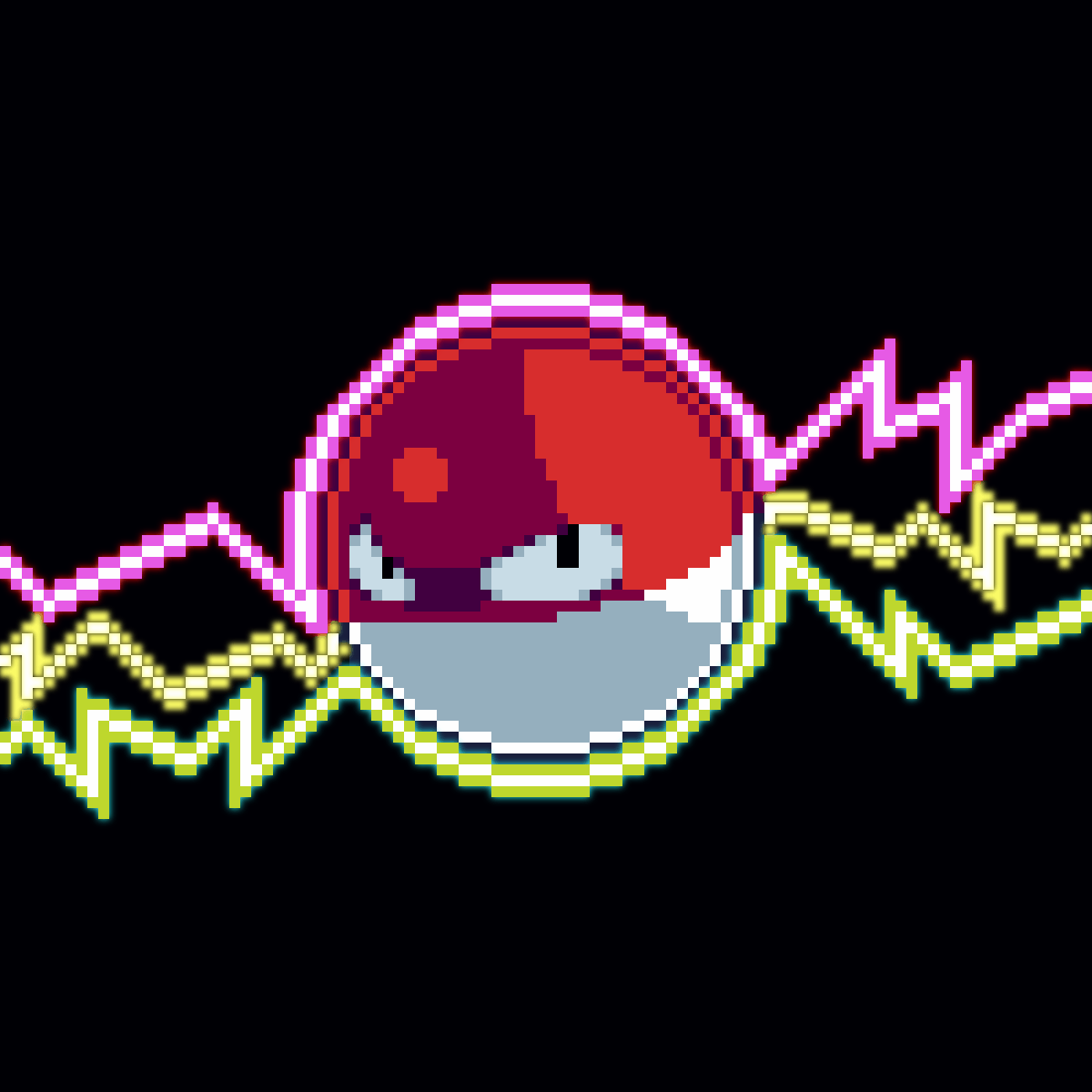 Pixilart - voltorb by M1guel