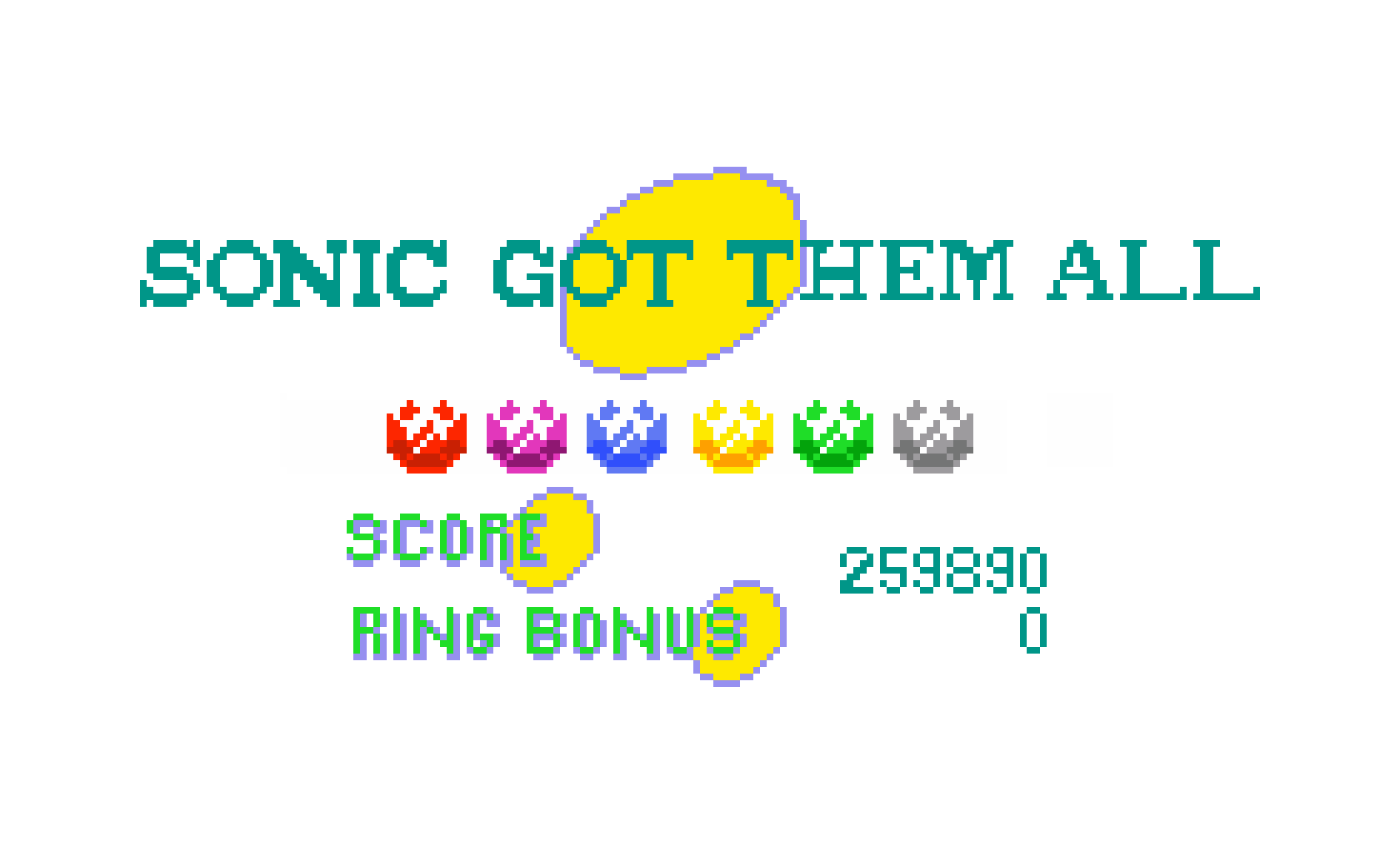 Pixilart - SONIC GOT THEM ALL by SOsieczonek