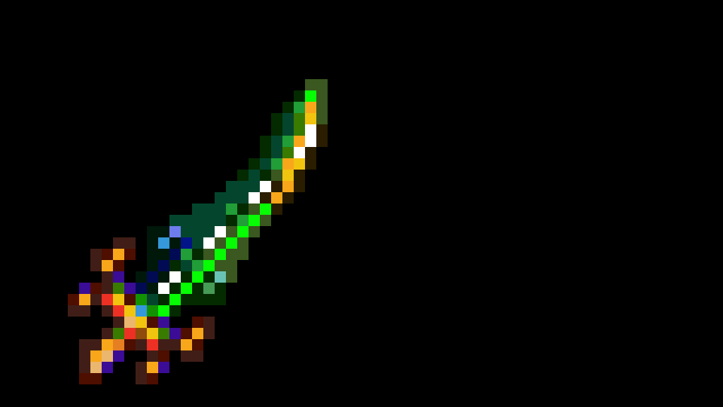 Pixilart - Terraria/Terra Blade by pokemonRawesome