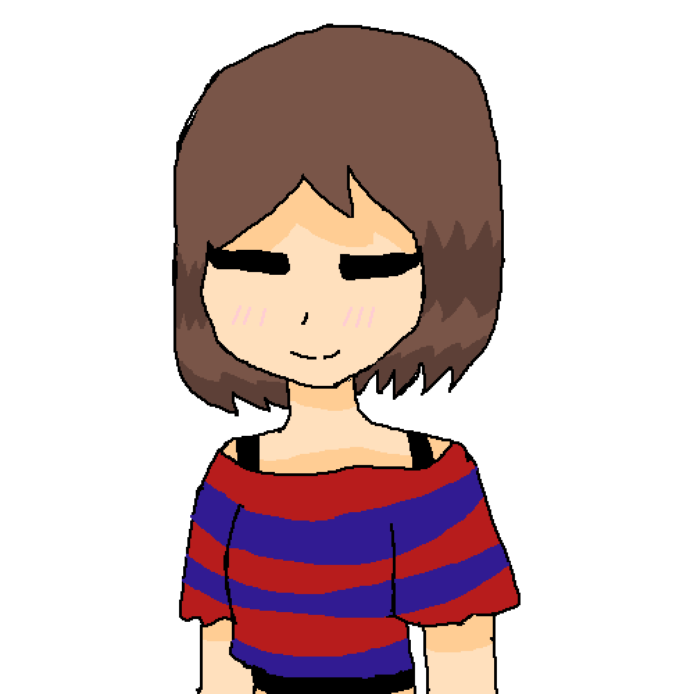 Pixilart - Echotale/ gastertale frisk by freshTD