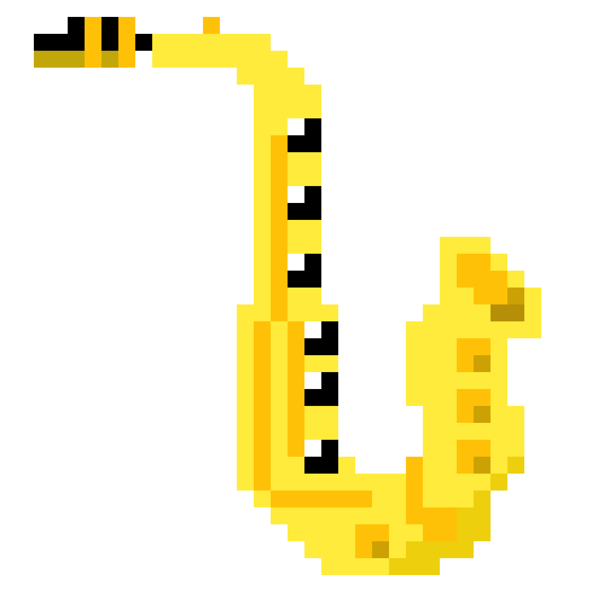 Pixilart - Saxophone by TylerHappyFace