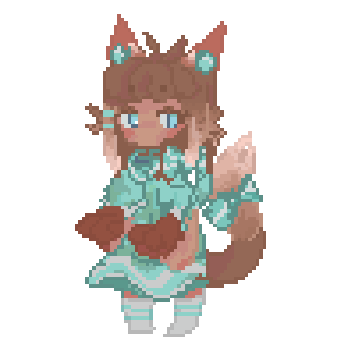 Pixilart - (Mine) myumi akagi by nyree20